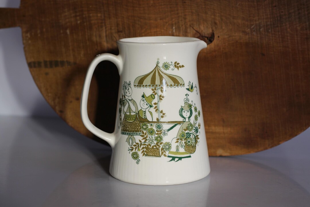 Figgjo Flint Jug, Turi Market, Scandinavian Design, Norway, 1960s, Milk ...
