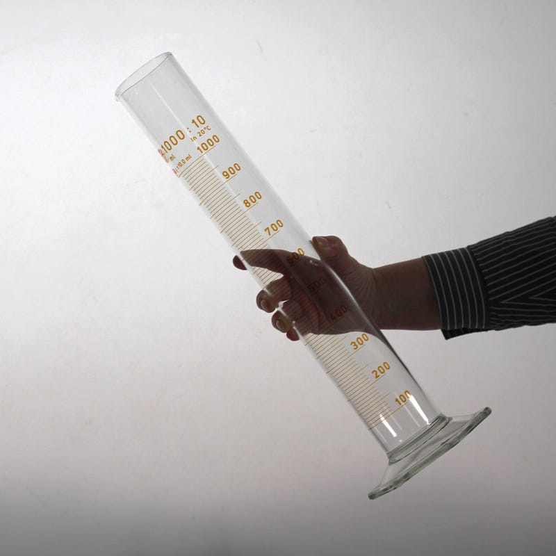 Pyrex Lab Glass Cylinder - Etsy