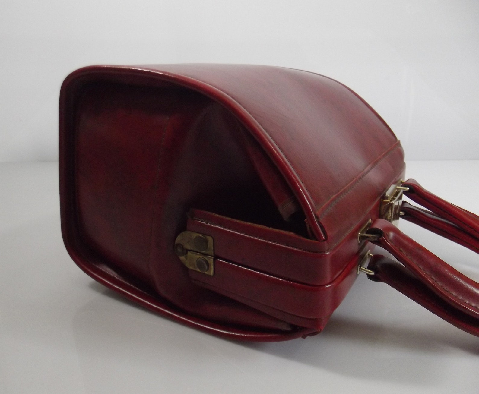 Vintage Red Handbag 70s Style Bag 1970s Mid Century Bag | Etsy