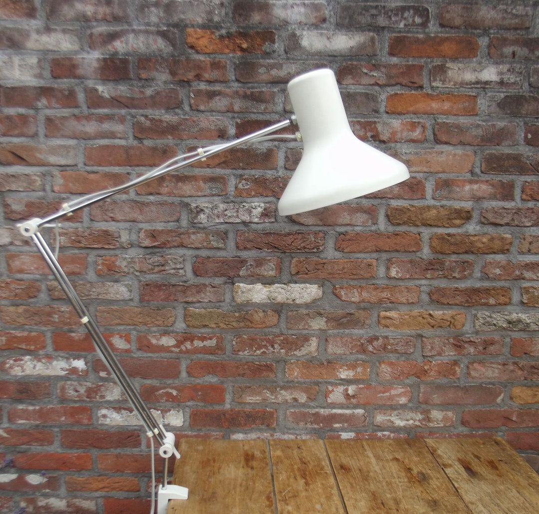 Vintage Desk Lamp, Atelier Lamp, Studio Lamp, Work Light, Industrial ...