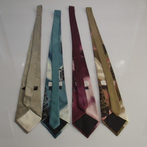 Camera Tie, Photocamera Ties, Old Camera's, Set of 4 Unique Ties, Silk ...