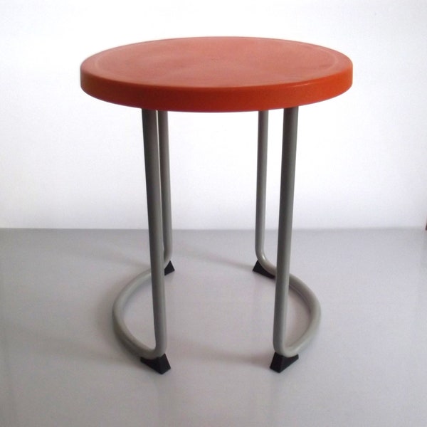 Orange Side Table - Etsy