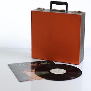 Vintage Record Case, Vinyl Disc Case, 12 Inch Records, Album Case ...