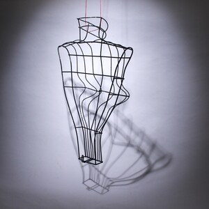 Vintage Wire-work Shop Display Mannequin, Shop Window Mannequin, Model ...