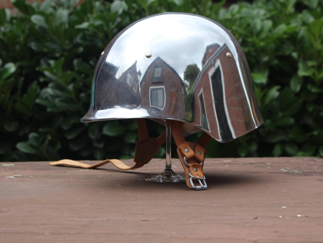 Vintage East German Fire Brigade Helmet, Fire Brigade Parade Helmet ...