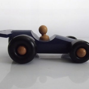 Wooden Toy Race Car, Racing Car, Formula 1 Car, Ikea 80s/90s, Wooden Toy - Etsy