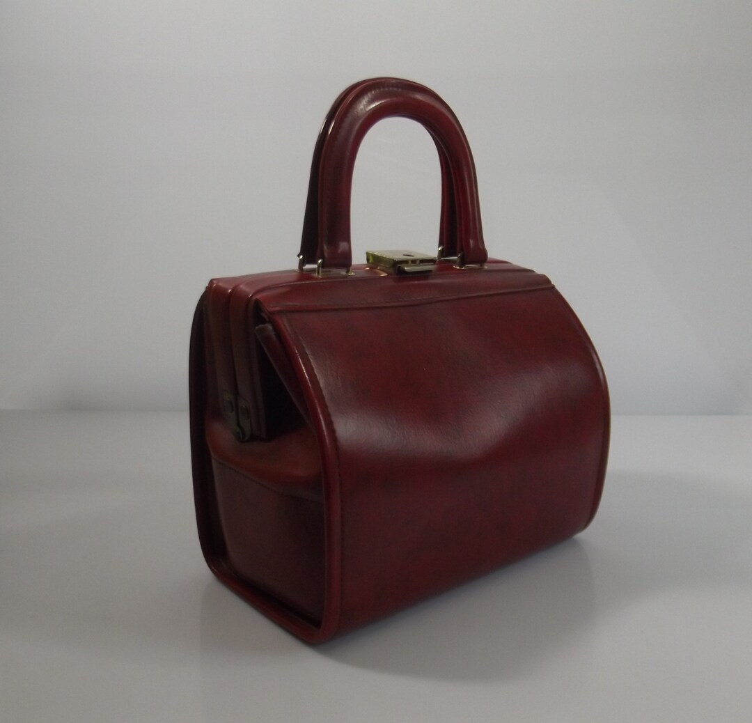 Vintage Red Handbag, 70s Style Bag, 1970s, Mid Century Bag - Etsy