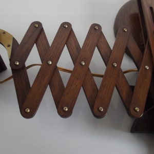 Vintage Art Deco Hinge Lamp Harmonica Lamp Wall Lamp 1930s - Etsy