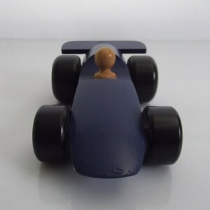 Wooden Toy Race Car, Racing Car, Formula 1 Car, Ikea 80s/90s, Wooden ...