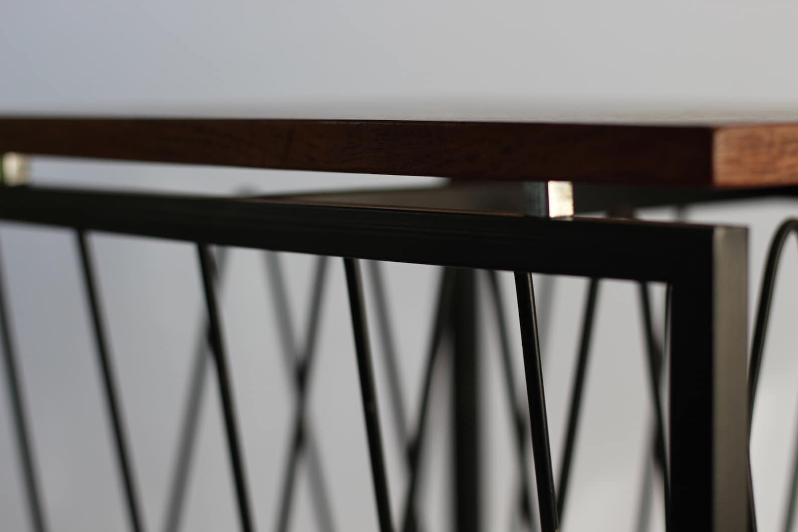Vintage Side Table, Trolley, Magazine Rack, Newspaper Rack, Stiemsma ...