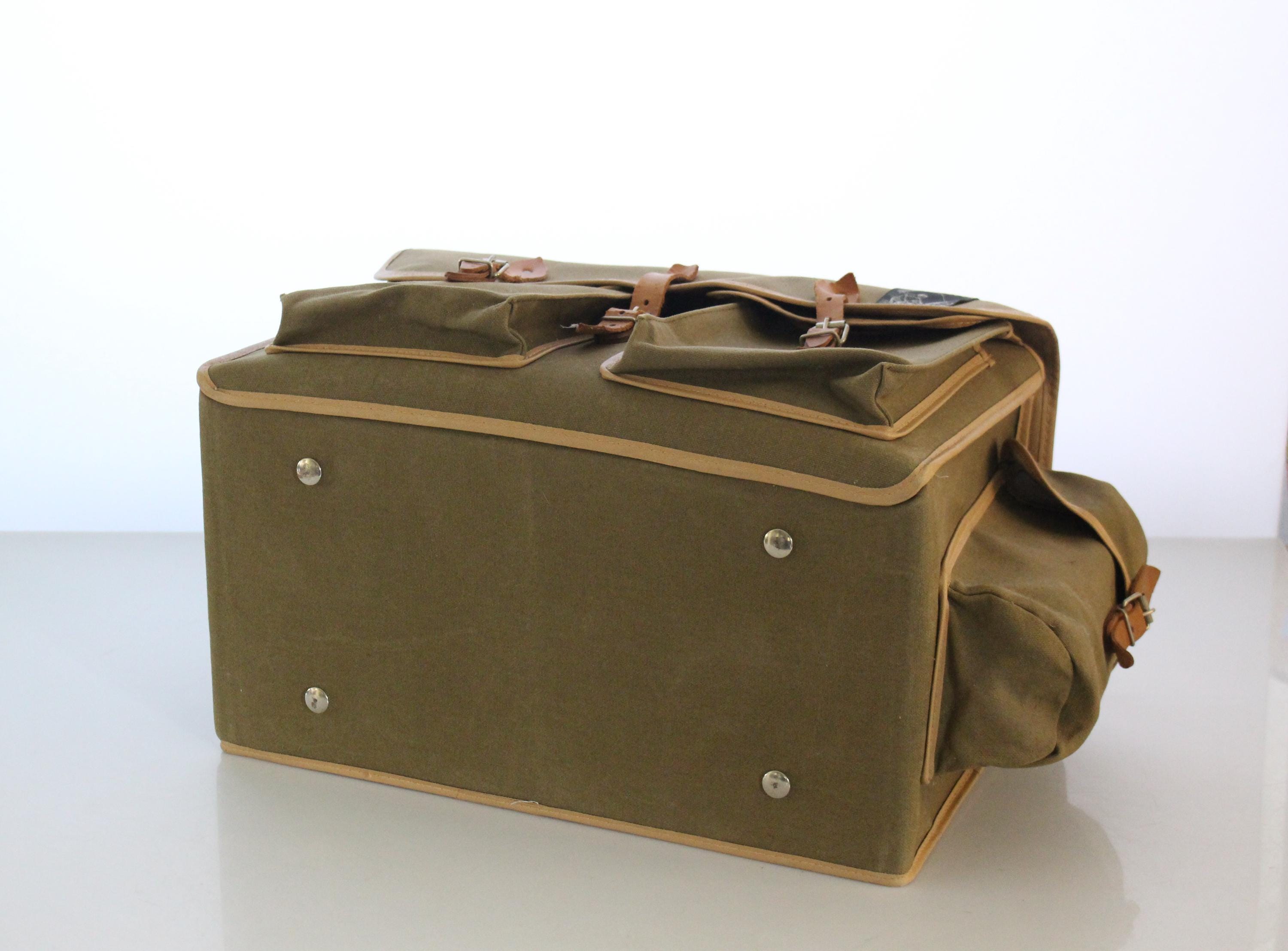 Vintage Fishing Bag, Fishing Tackle Bag, Albatros Rare Fishing Bag ...