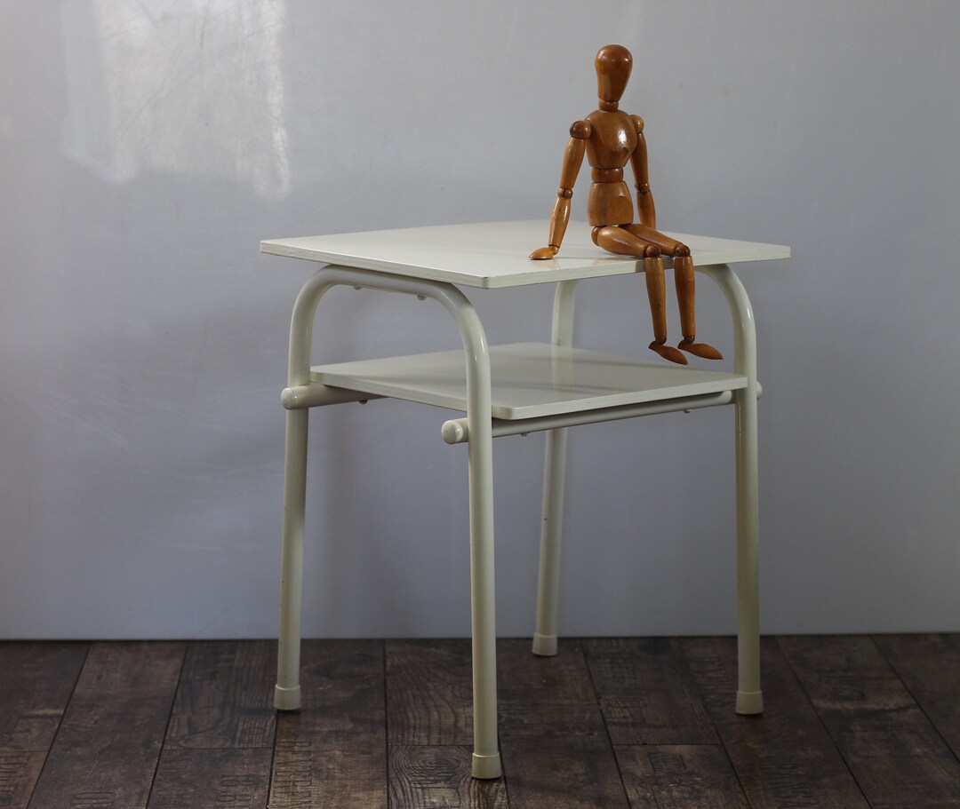 Vintage Auping Night Stand, Bedside Table, 1950s, Side Table, Bauhaus ...