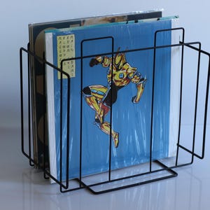 Vintage Record Rack, Record Storage, LP Rack, 12 Inch Records, 70s Rack ...