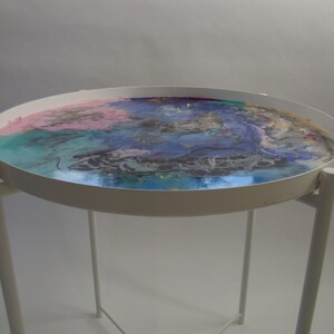Art Table, Art Side Table, Ikea Table, Design Tabel, Unique Table ...