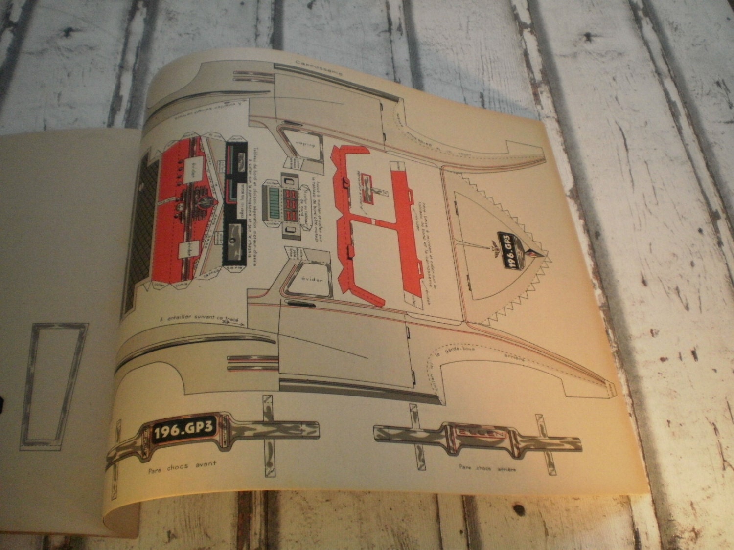 Vintage 1930s Car Paper Craft Book, Oldtimer Car - Etsy