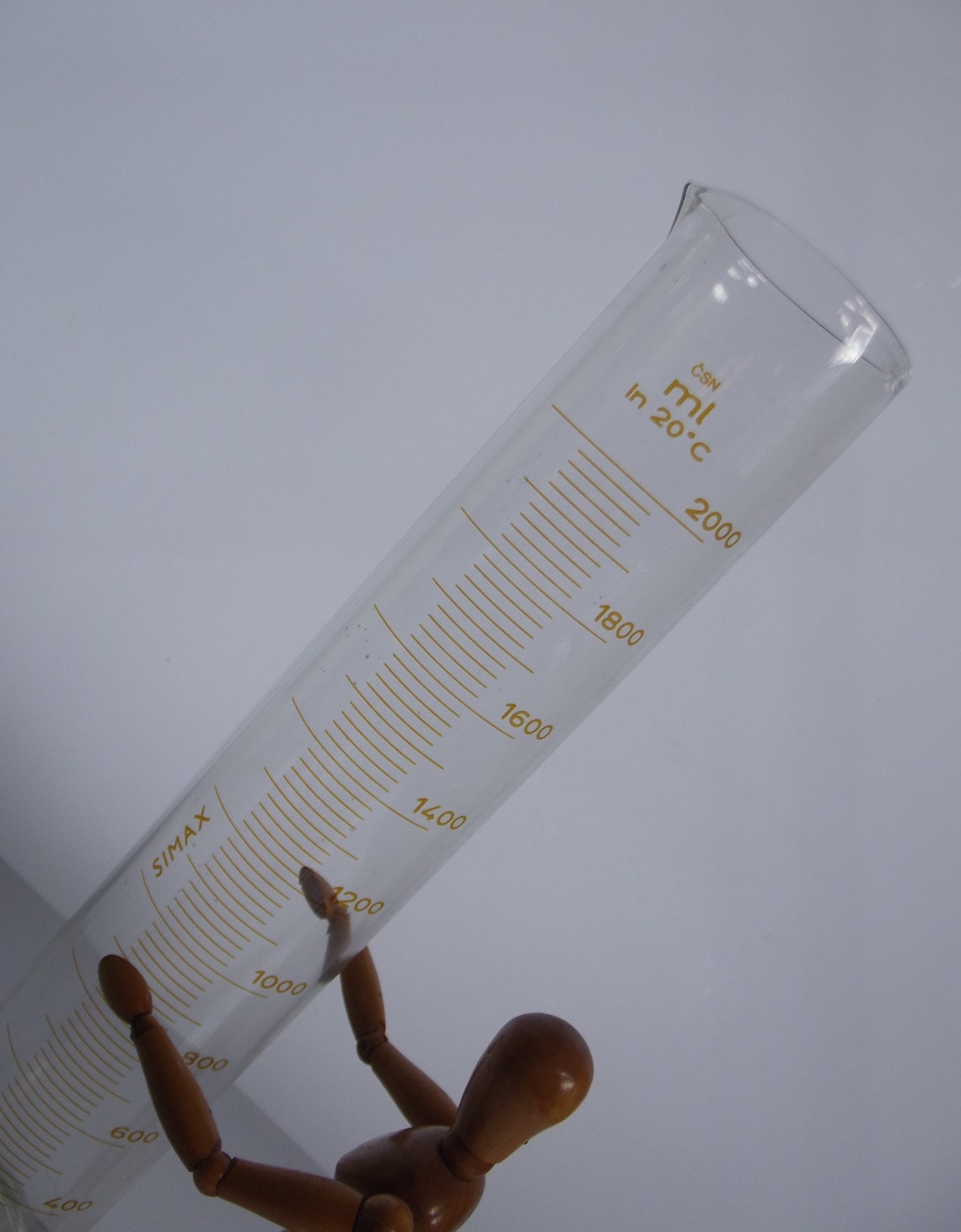 XXL Vintage Lab Glass Laboratory Glass Tube Measuring Glass | Etsy