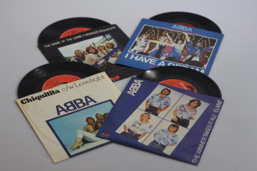 Abba Records, Abba Singles, Vinyl Single, 7 Inch Vinyl Records, Hit ...