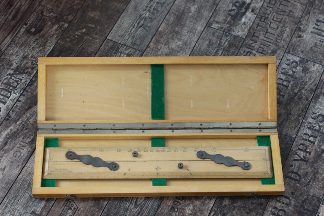 Antique Ruler, Cap't Fields Improved - England, Parallel Ruler, Ruler ...