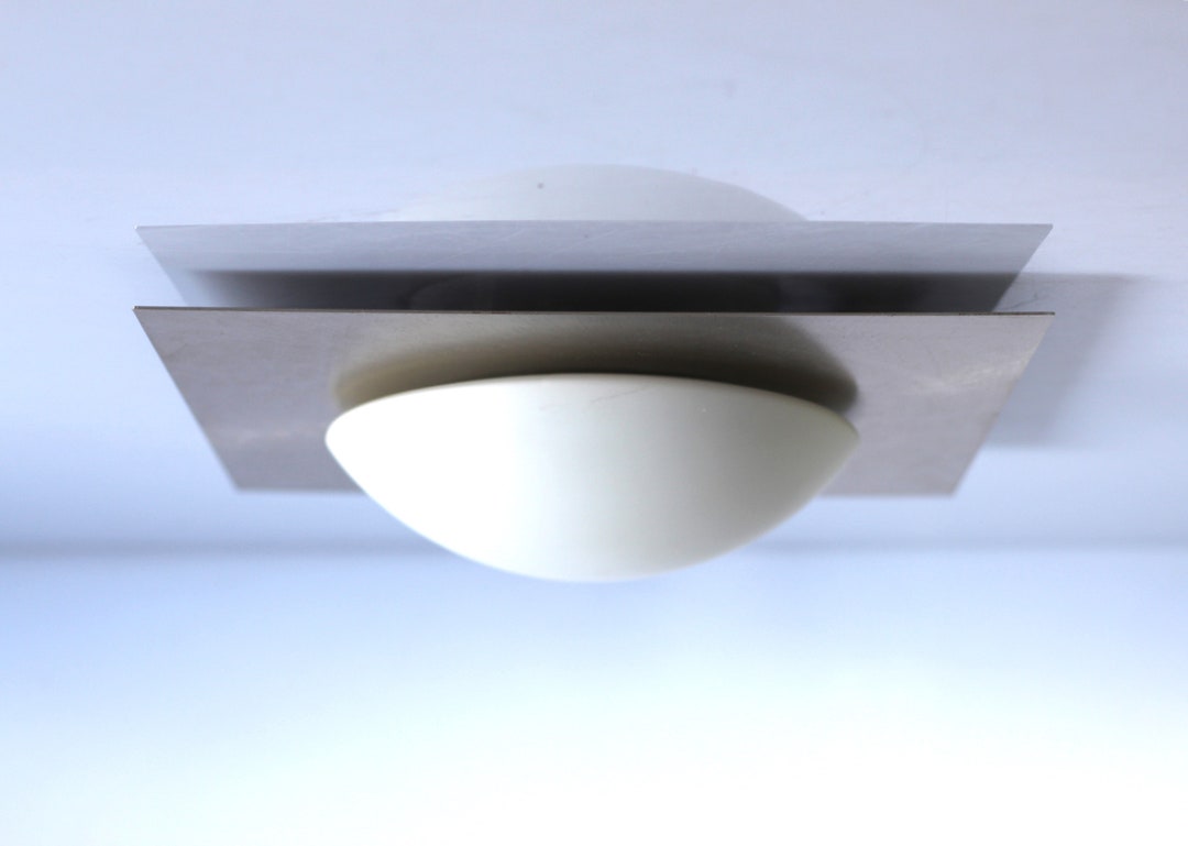 Modern Design Vintage Ceiling Lamp, Wall Lamp, Massive, Brushed Metal ...