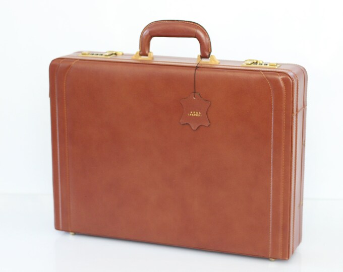 Vintage New Old Stock Attache Case, Briefcase, Document Case ...