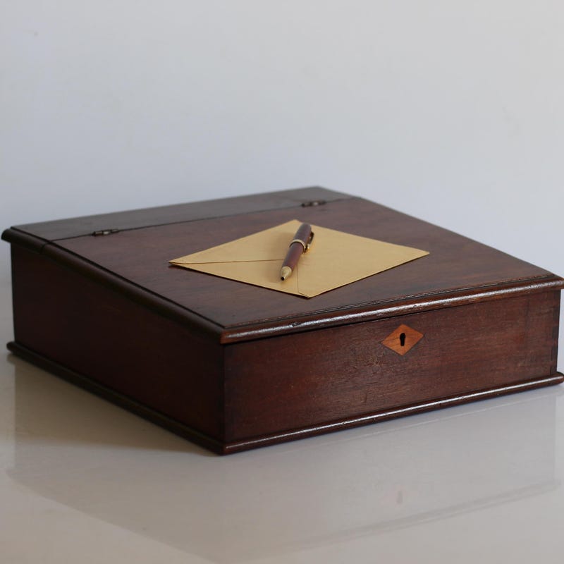 Antique Wooden Box - Etsy