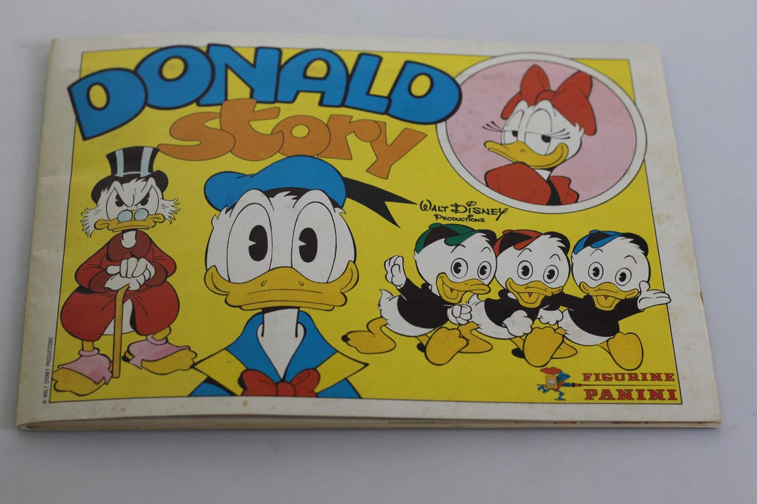 Donald Duck, Panini Picture Album, Sticker Album, Donald Story, Walt ...