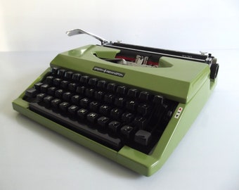 Green Typewriter - Etsy