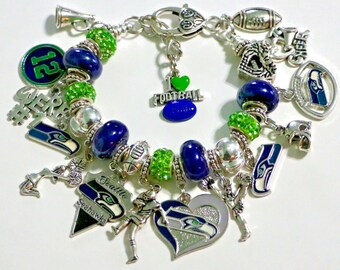Seahawks Bracelet | Etsy