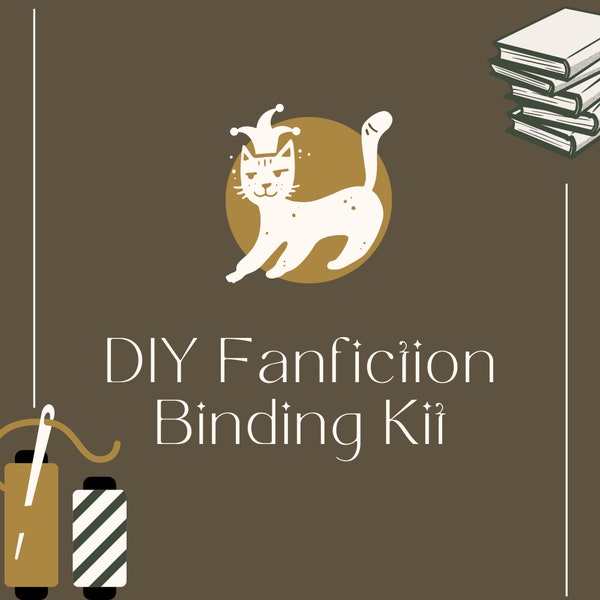 Kids Book Binding Kit - Etsy