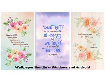 Bible Verse Desktop Wallpaper - Etsy UK