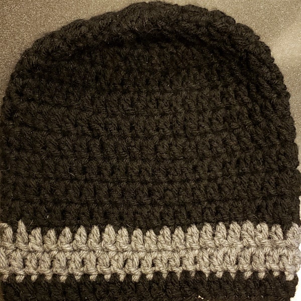 Crochet Raiders Beanie - Etsy
