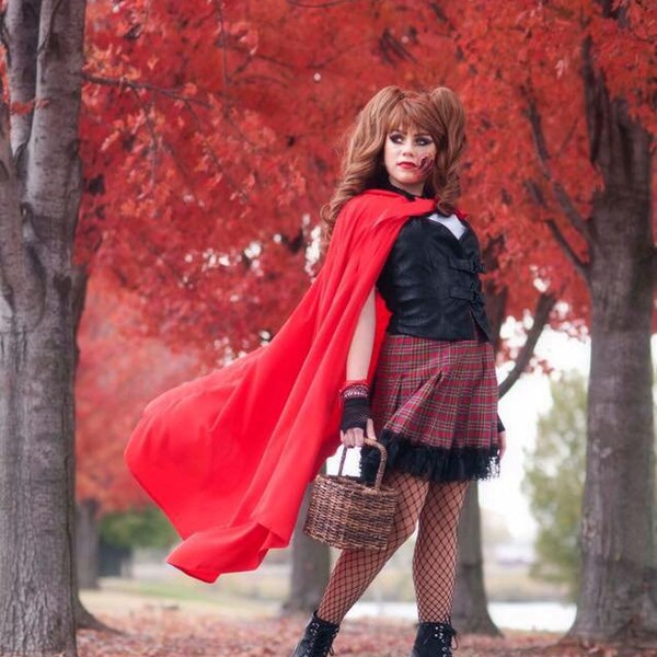 Sexy Red Riding Hood Costume Etsy