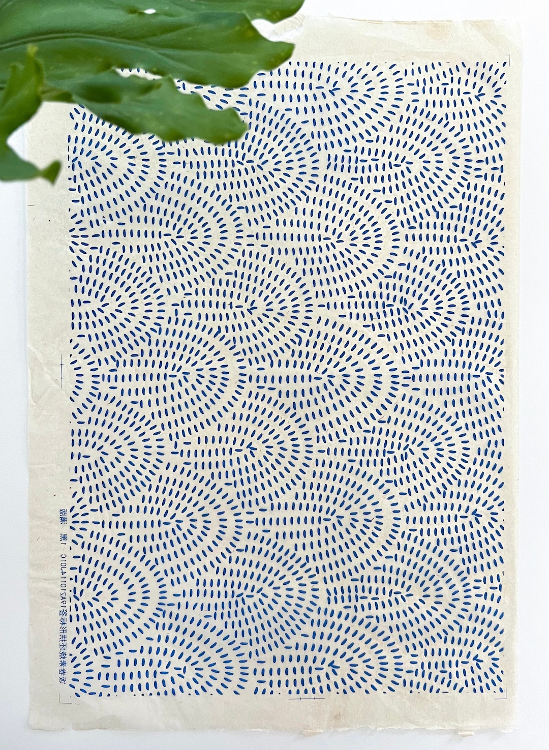 Tally Arch Ceramic Underglaze Transfer Decal Tissue / Rice Paper BLUE ...