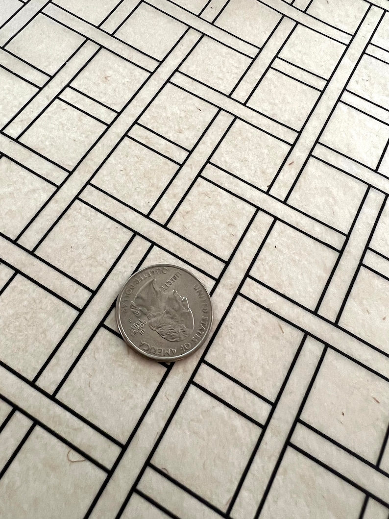 Weave Underglaze Ceramic Transfer Decal - Tissue / Rice Paper - Black ...