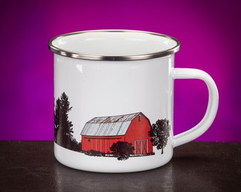 Barn Coffee Cup - Etsy