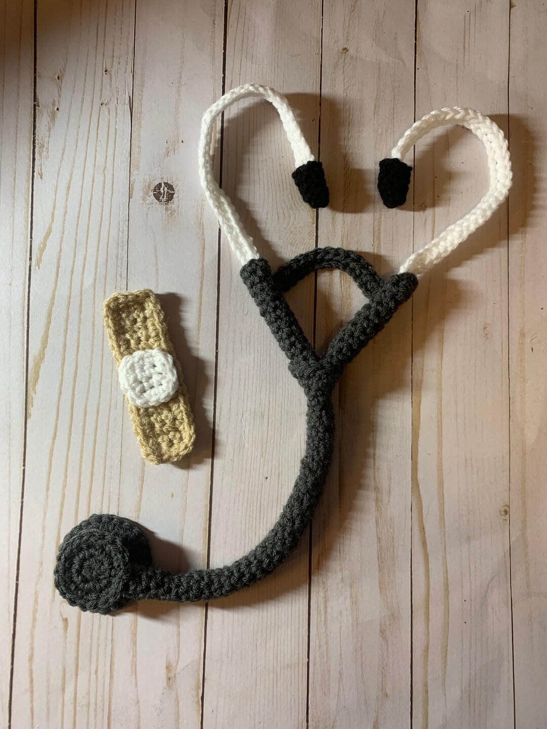 Stethoscope, Photo Prop Set , Two Piece Set, Newborn Photography, Nurse ...