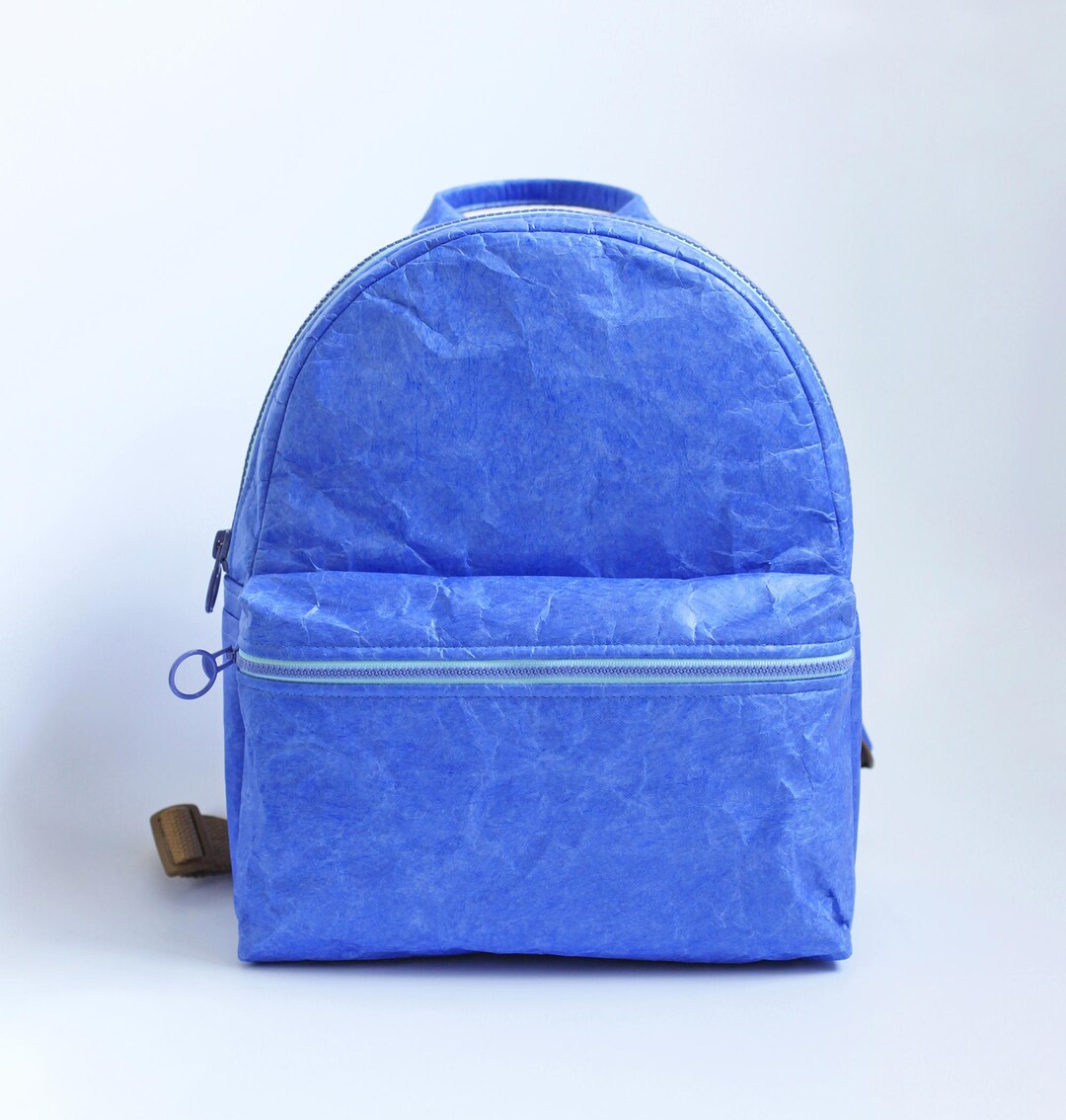 Minimalist Royal Blue Tyvek® Backpack, Eco-friendly Vegan Small ...