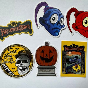 Halloweentown 3" Vinyl Matte Sticker Set - Etsy
