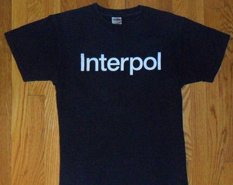 Interpol Shirt - Etsy