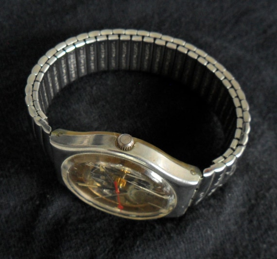 Vintage Original Swatch Watch 1989 Metalsphere Chrome… - Gem