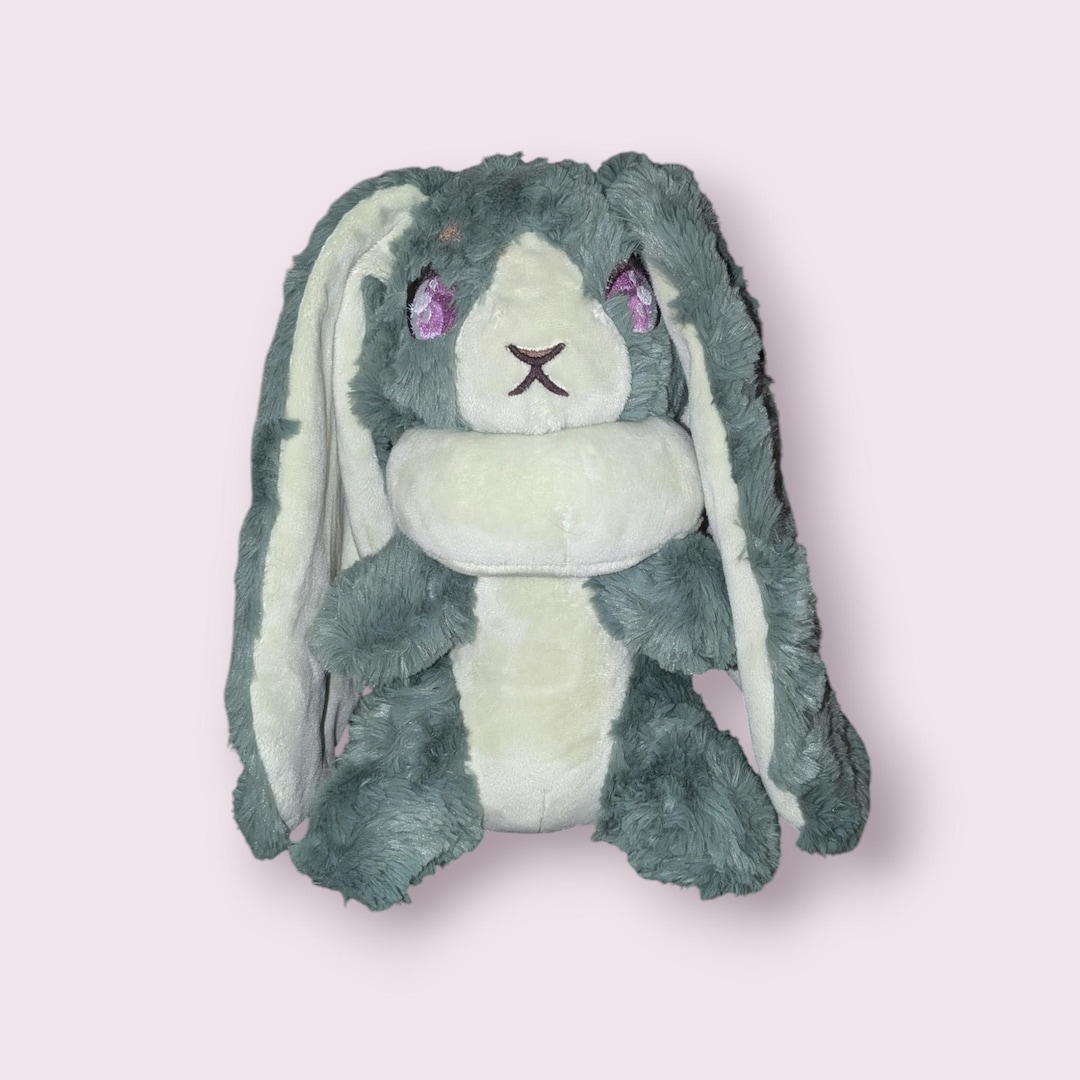 Green Pansy Rabbit Plushie: Bunny, Rabbit, Bunny, Plush, Plushie ...