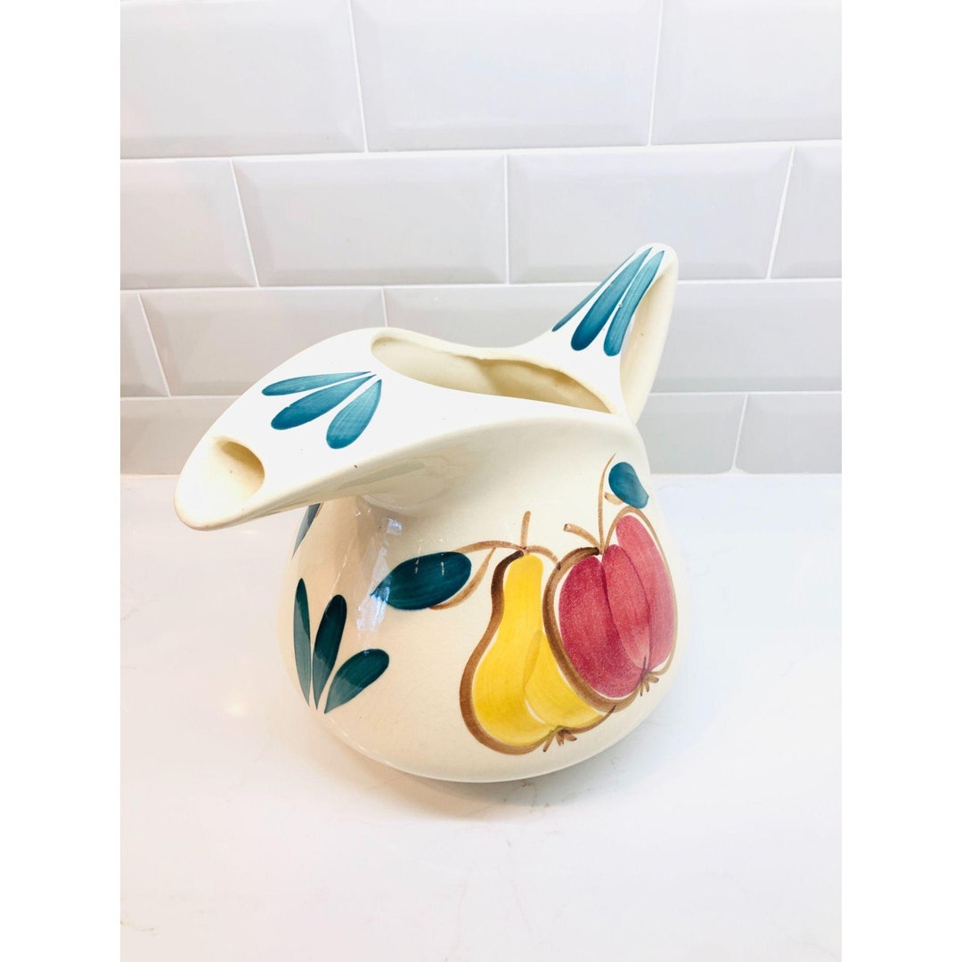 Vintage Purinton Pottery Ceramic Pitcher - Etsy