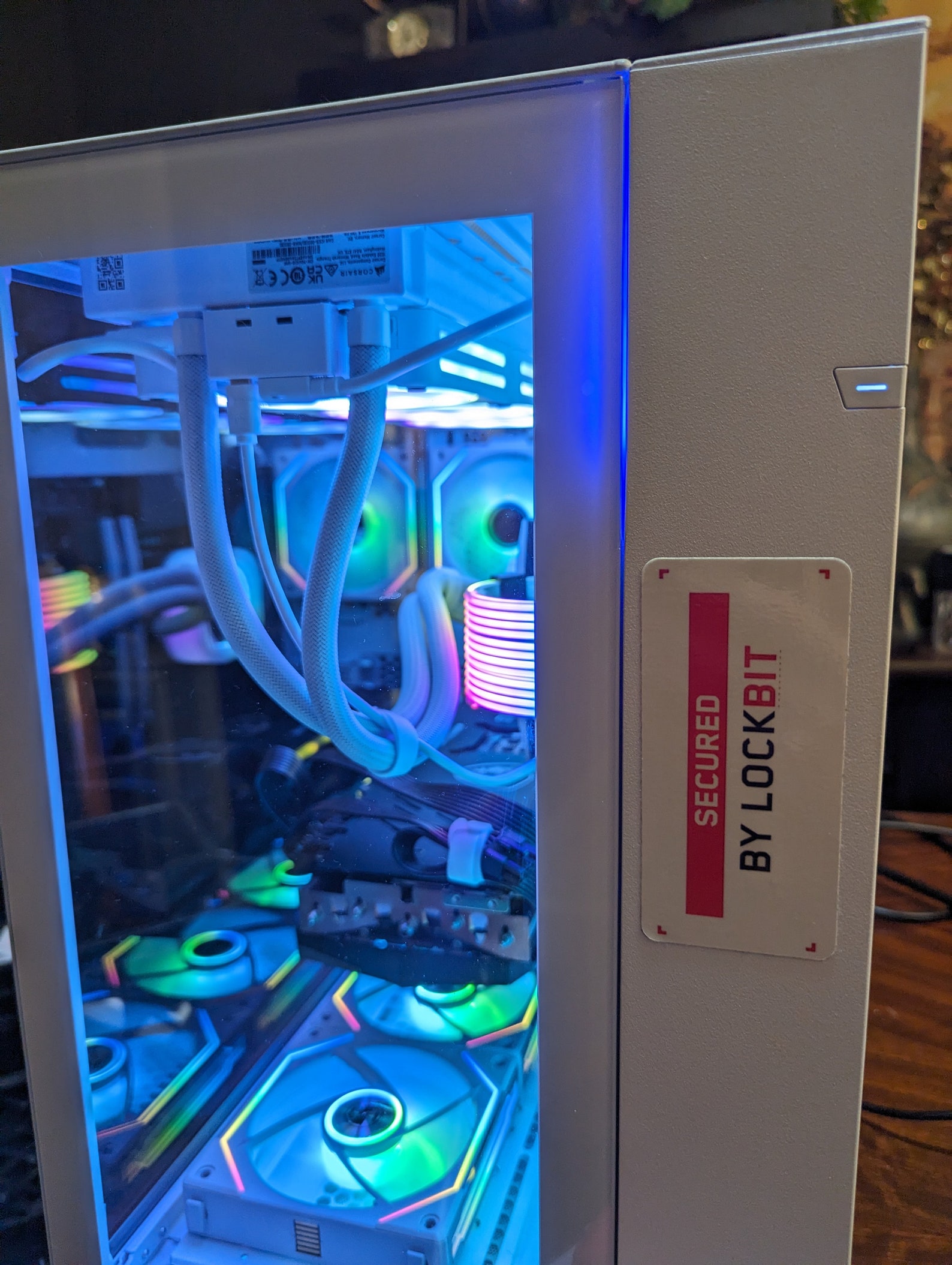 Secured by Lockbit Sticker - A Nice Gift for Anyone in Cybersecurity ...