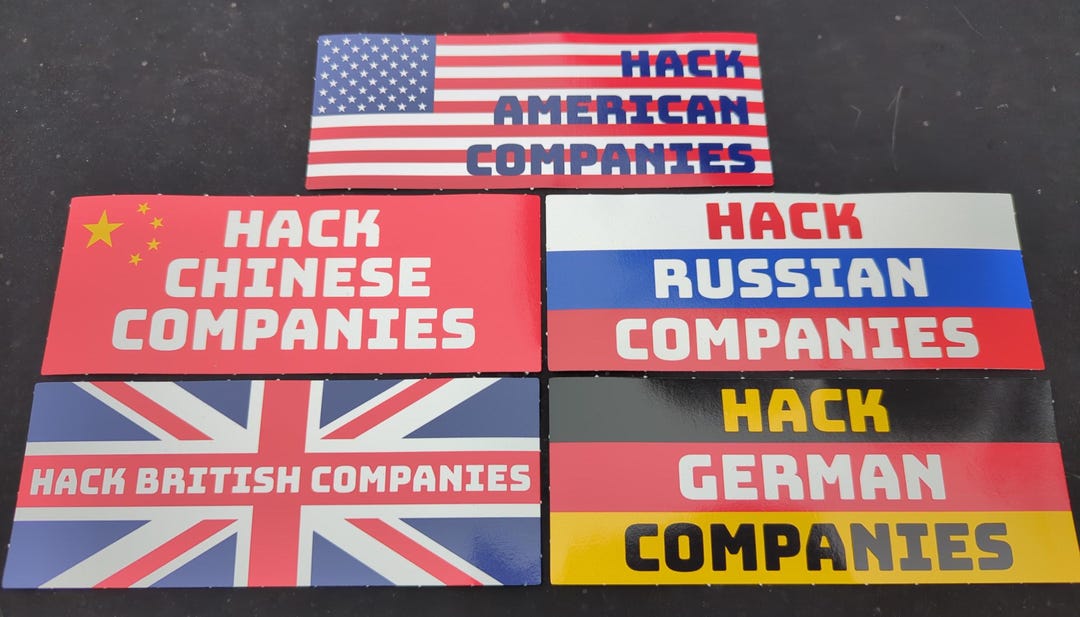 Hack Companies Stickers - Etsy