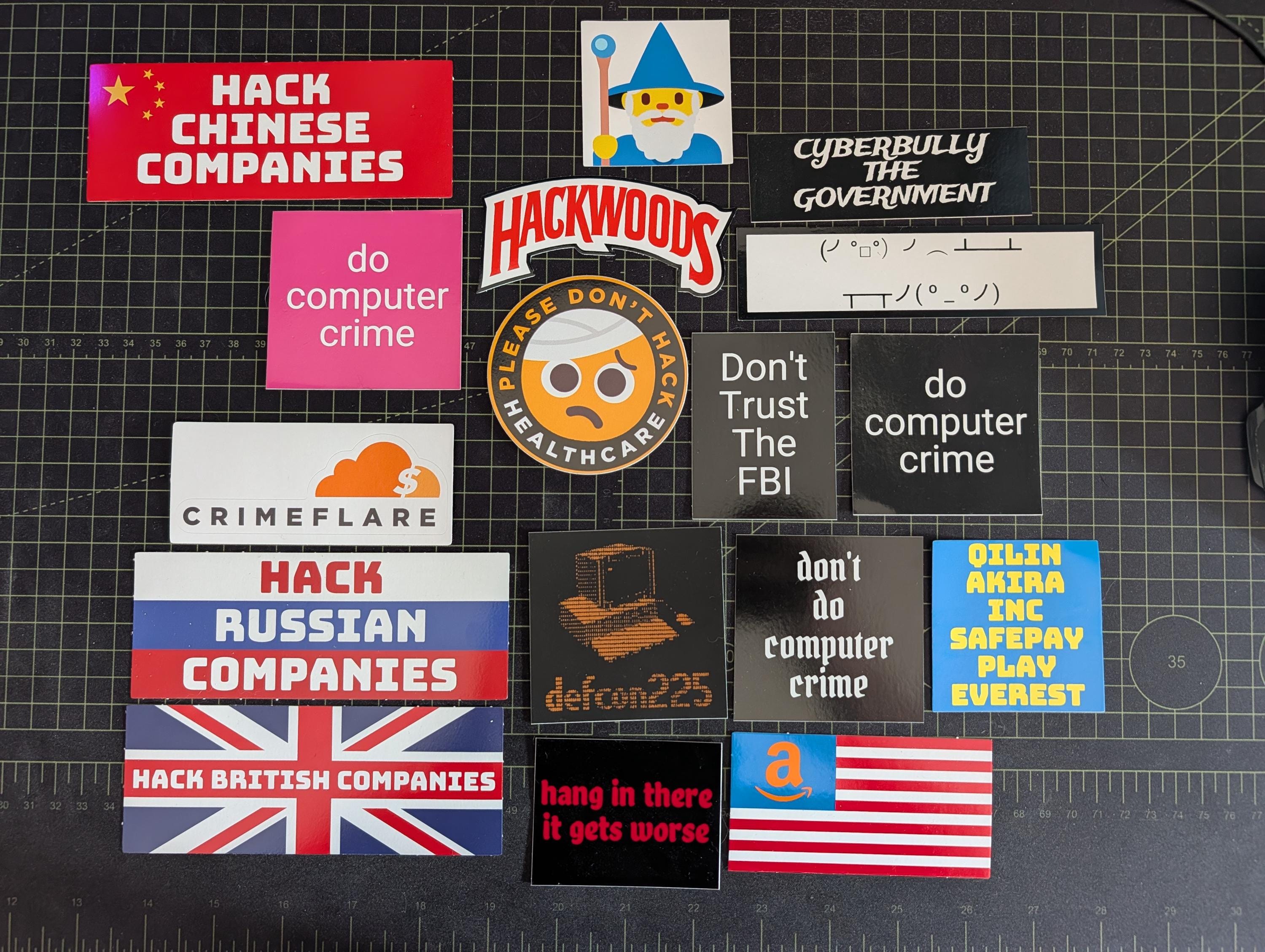 Hacker Sticker Mega Pack (28 Pcs) - Etsy