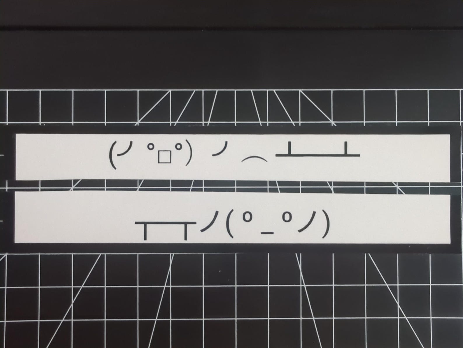 Table Flipper ASCII Stickers - Etsy