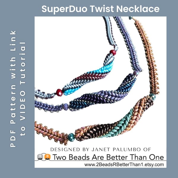 Superduo Pattern - Etsy