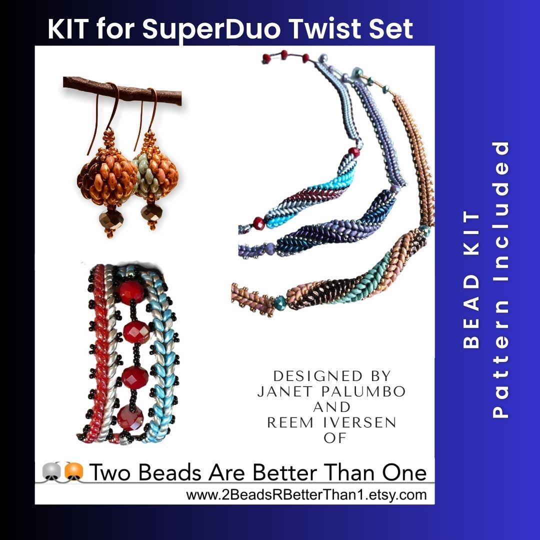 Kit: Superduo Twist Set--complete Kit - Etsy