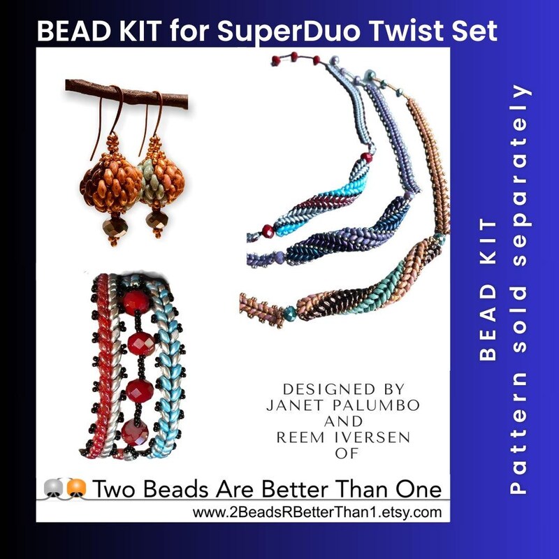 Super Duo Bead Necklace - Etsy