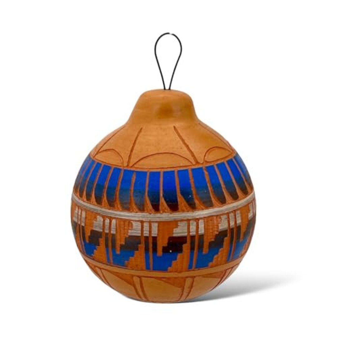 Native American Handmade Ceramic Christmas Ornament, Navajo Southwest ...